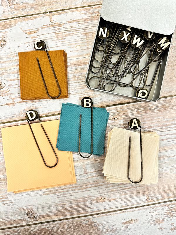 Jumbo Alphabet Clips - SSM JAC • Seams Sew Me